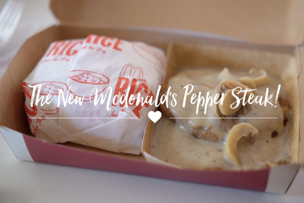 STEAKation with Mcdonald's Pepper Steak - Sweetroxieee by Roxanne Lacap